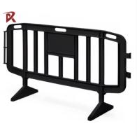 China 2meter HDPE 12kg Traffic Barrier Fence Road Warning High Quality 12kgs Yellow Red Plastic Connecting Barriers For Road Construction for sale