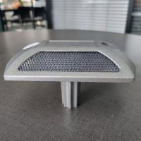 China Aluminum Road Stud with Double Reflectors and Sand Filled for Enhanced Road Safety for sale