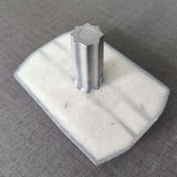 China Aluminum Road Stud with Double Reflectors and Sand Filled for Enhanced Road Safety for sale