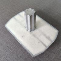 China Aluminum Road Stud with Double Reflectors and Sand Filled for Enhanced Road Safety for sale