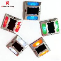 China Solar Road Stud LED Flashing Road Stud with IP68 Waterproof 40Ton Load Bearing and 600m Visibility for Traffic Safety for sale