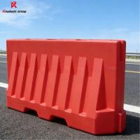 China Traffic Barriers Hot-Selling in the Dominican Republic | 2meter Length PE Material Expandable Plastic Traffic Barrier | Water-Filled Road Safety Fence for sale