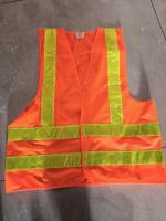 China Safety Reflective Jacket 12 LED Light-Up Safety Vest with Reflective Strips – Ideal for Workers, Rechargeable Battery Workers & Cyclists Vests for sale