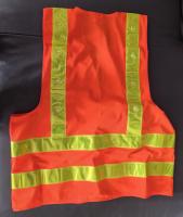 China Safety Reflective Jacket 12 LED Light-Up Safety Vest with Reflective Strips – Ideal for Workers, Rechargeable Battery Workers & Cyclists Vests for sale