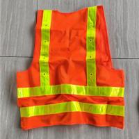 China Safety Reflective Jacket 12 LED Light-Up Safety Vest with Reflective Strips – Ideal for Workers, Rechargeable Battery Workers & Cyclists Vests for sale
