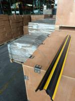 China Factory Price Rubber Corner Guard with Galvanized Steel Plate Parking Wall Protector 100x10x2cm for sale