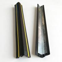 China Factory Price Rubber Corner Guard with Galvanized Steel Plate Parking Wall Protector 100x10x2cm for sale