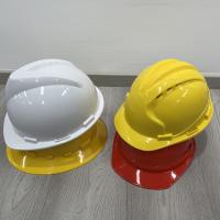 China Factory Price High Visibility Safety Helmet Construction Hard Hat Industrial Protective Helmet Protective Custom Logo OEM for sale