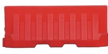 China ROADSAFE PE Road Safety Plastic Barriers Water Filled Traffic 200cm Barrier 2meters Warning for sale
