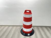 China FZT3 Barriers 900mm South American 6.9kgs Traffic Drum Barrels Crash Safety Traffic Barrel Road Orange Barrier Heavy Duty for sale