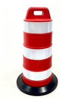 China FZT3 Barriers 900mm South American 6.9kgs Traffic Drum Barrels Crash Safety Traffic Barrel Road Orange Barrier Heavy Duty for sale