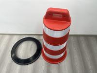 China FZT3 Barriers 900mm South American 6.9kgs Traffic Drum Barrels Crash Safety Traffic Barrel Road Orange Barrier Heavy Duty for sale