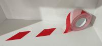 China PE Warning Red/White Caution Barricade Custom Danger Plastic Non-Adhesive Marking Safety Barrier Brand Logo Film Tape for sale