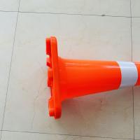 China Orange PVC Cones Custruction Flexible Reflective High Visibility 90CM 36
