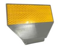 China PU plastic Trapezoid Hiway Reflector Guardrail 3-M Delineator Outline Reflective Panel for Highway Roadside Traffic Safety Guidance for sale