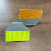 China PU plastic Trapezoid Hiway Reflector Guardrail 3-M Delineator Outline Reflective Panel for Highway Roadside Traffic Safety Guidance for sale