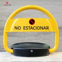China Battery/Recharging Powered No Estacionar Smart Parking Customized with LOGO Lot Lock with Wireless Remote Control NO Parking locker for sale