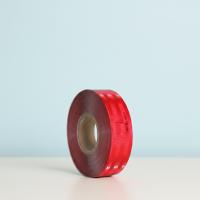 China High Intensity Reflector Film with Adhesive DOT-C2 Red White Reflective Tape 45m x 5cm for Truck & Vehicle Safety for sale