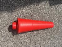 China 60cm PVC 4 legs four-foot Traffic Cone with High-Intensity Prismatic Reflective for Roadway Safety for sale