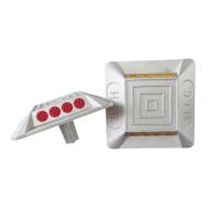 China High-Durability Aluminum Road Stud Heavy-Duty Cast Aluminum Pavement Marker for sale