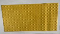 China Tactile Pavement PVC Adhesive Black Tactile Tiles 60 *120cm / Indicator Mat & Stud Paving For Blind Guidance Indicator for sale