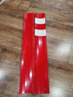 China 2026 Beijing ROADSAFE Warning Flexible Reflective Mental Steel traffic guardrail Barrier road delineator post sheet bollard for sale