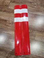 China 2026 Beijing ROADSAFE Warning Flexible Reflective Mental Steel traffic guardrail Barrier road delineator post sheet bollard for sale