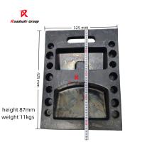 China 1140x250mm Chevron Plastic V Design Arrow Custom Logo Flexible Reflective traffic warning road delineator post Blade Barrier for sale