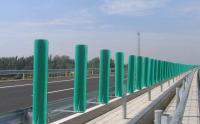 China Durable SMC Green Board HDPE anti-glare barrier panel for highways Ideal for road safety projects. for sale