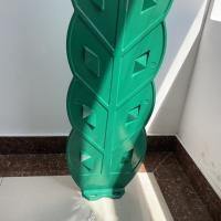 China Durable SMC Green Board HDPE anti-glare barrier panel for highways Ideal for road safety projects. for sale