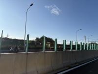 China Durable SMC Green Board HDPE anti-glare barrier panel for highways Ideal for road safety projects. for sale