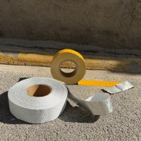China Aluminum Foil Base Self-Adhesive Markers Sidewalk Pedestrian Thermoplastic Road Line Marking Tape Reflective Pavement Tapes for sale