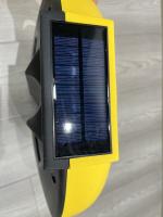 China IP65 Waterproof Solar Powered Sunflower Shape Solar Warning Light Traffic Warning Light for Road Safety for sale