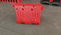 China ROADSAFE Stackable foldable Plastic Road Block Safety Barrier Gate Connecting Water Filled Traffic Roadside Highway Fence for sale