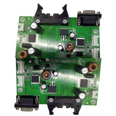 China Industrial Control Printed Circuit Board Assembly Green Solder Mask PCB Assembly for sale