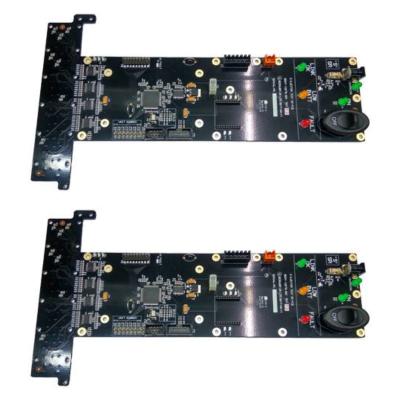 China Custom Printed Circuit Board Assembly Black Solder Mask PCB Board Assembly for sale
