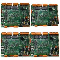 China PCBA Printed Circuit Board Assembly Industrial Control Components Green Solder Mask for sale