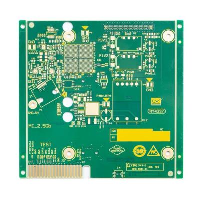 China 1.6MM 6L Custom Printed Circuit Boards Gold Finger FR4 BGA PCB for sale