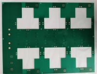 China 1.6MM Double Sided PCB FR4 TG150 Halogen Free 3mil Green Solder Mask for sale