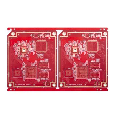 China 1.6mm Multilayer Printed Circuit Board Electronic FR4 Red PCB for sale