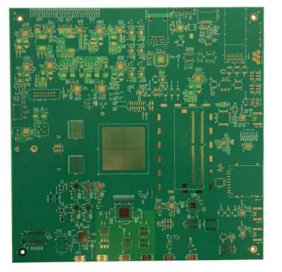 China Green Multilayer Circuit Board Immersion Gold 3u Impedance Control High TG180 for sale
