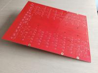 China 6L FR4 Electronic Circuit Board Assembly Red Solder Mask White Silkscreen for sale