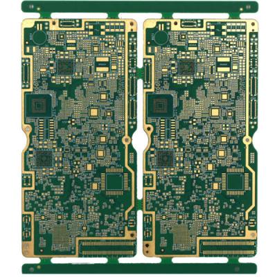 China ENIG 2u 6 Layer Multilayer Printed Circuit Board 2.4mm Green Solder Mask for sale