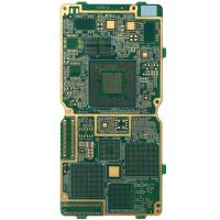 China ENIG 2u 6 Layer Multilayer Printed Circuit Board 2.4mm Green Solder Mask for sale