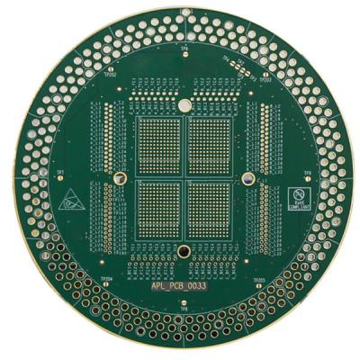 China 6L 2OZ Multilayer Printed Circuit Board FR4 TG135 Multi Layer Pcb Green Solder Mask for sale
