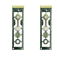 China 0.8mm Single Layer Rigid Flex PCB Quick Turn 0.5oz Laser Prototyping for sale