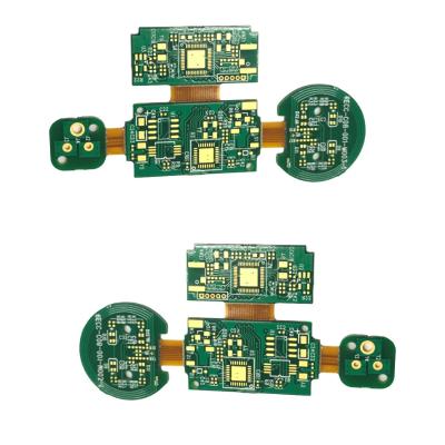 China Polyimide Quick Turn Flex Circuits 4L Rigid Custom Flexible Pcb 4mil for sale