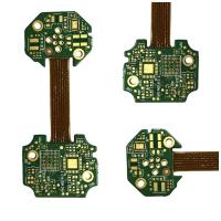 China Double Layer Rigid Flex PCB Prototype 4mil Immersion Gold Lead Free for sale