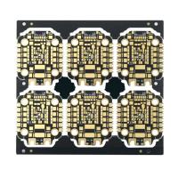 China 2oz 1.6mm Hdi Black PCB Board FR4 Quick PCB Prototype Immersion Au for sale