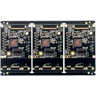 China High Density Interconnect HDI PCB Board 3oz 2.4mm 14 Layer Black Color for sale